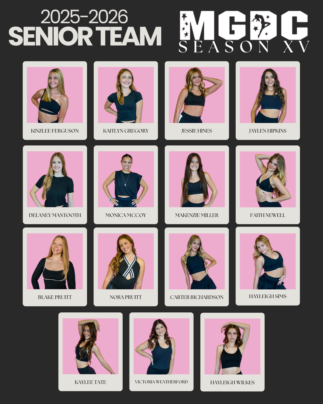 Meet the 2026 Team – The Meredith Gravely School of Dance